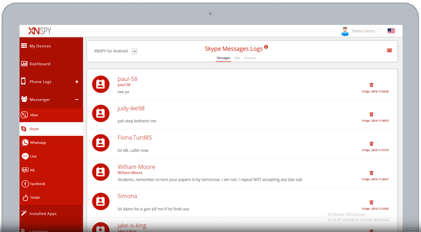 XNSPY Product Tour –Mobile Monitoring App
