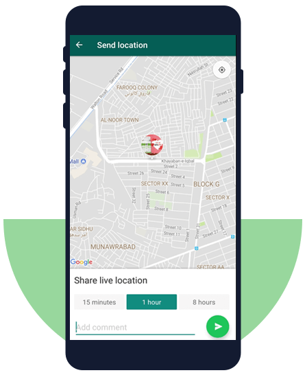 How do you see someone’s location on your Android phone